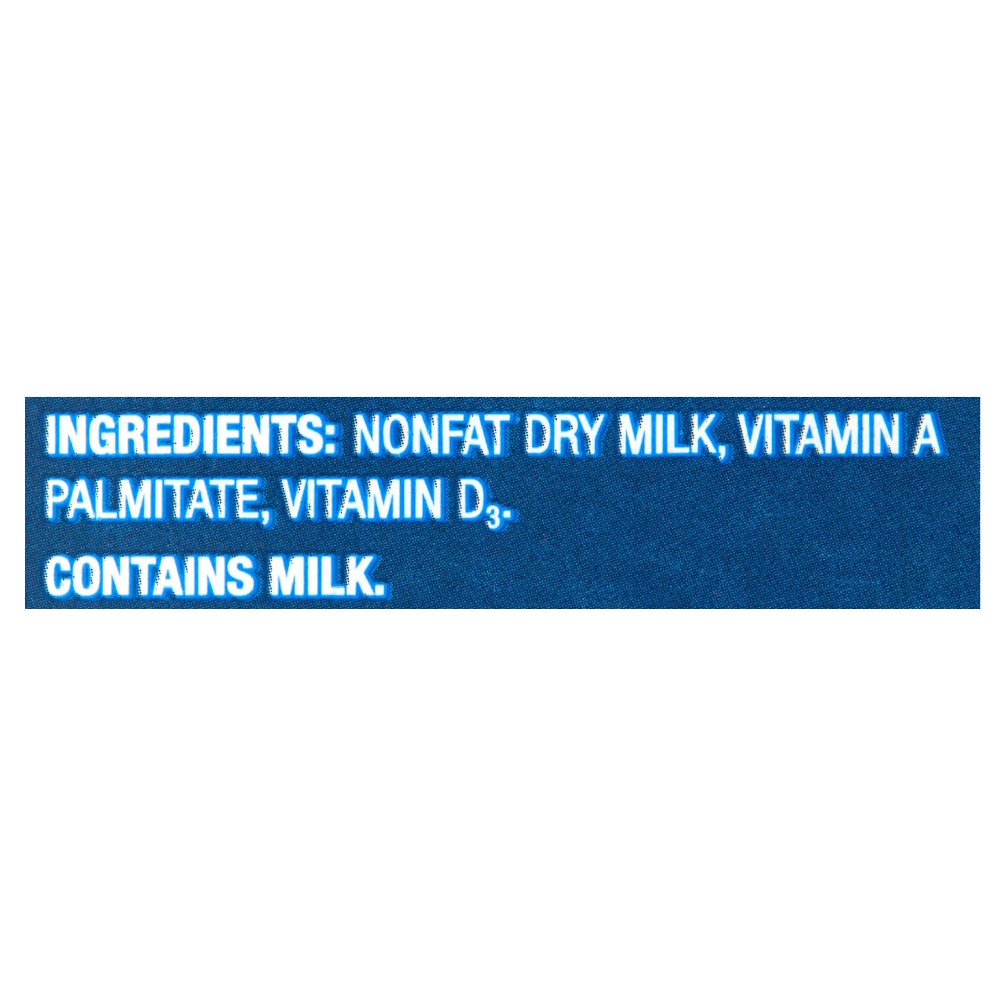 Great Value Instant Nonfat Dry Milk, 3.2 oz packet | Triple Crown ...