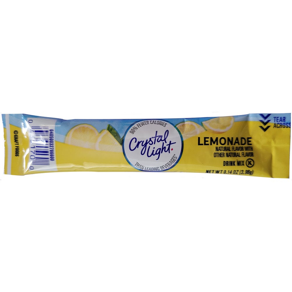 Crystal Light Powdered Drink Mix Packet Lemonade | Triple Crown Outfitters