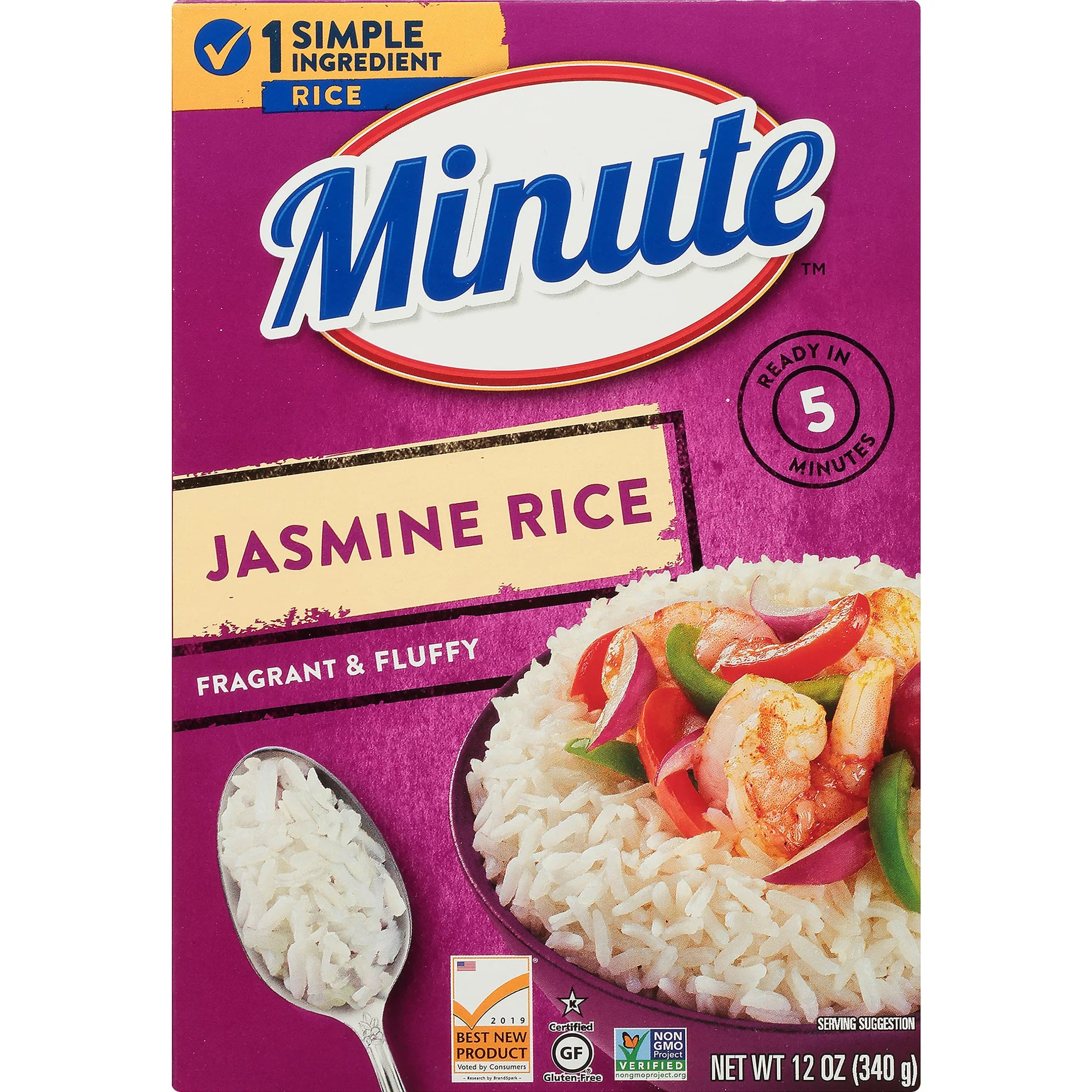 Minute Instant Jasmine Rice, 12 oz | Triple Crown Outfitters