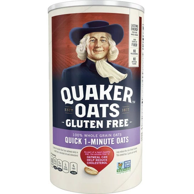 Quaker Quick 1-Minute Oats, Gluten Free, 18 oz | Triple Crown Outfitters